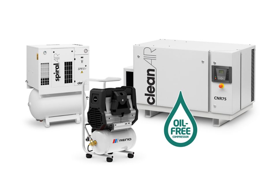 Advantages of an oil-free compressor